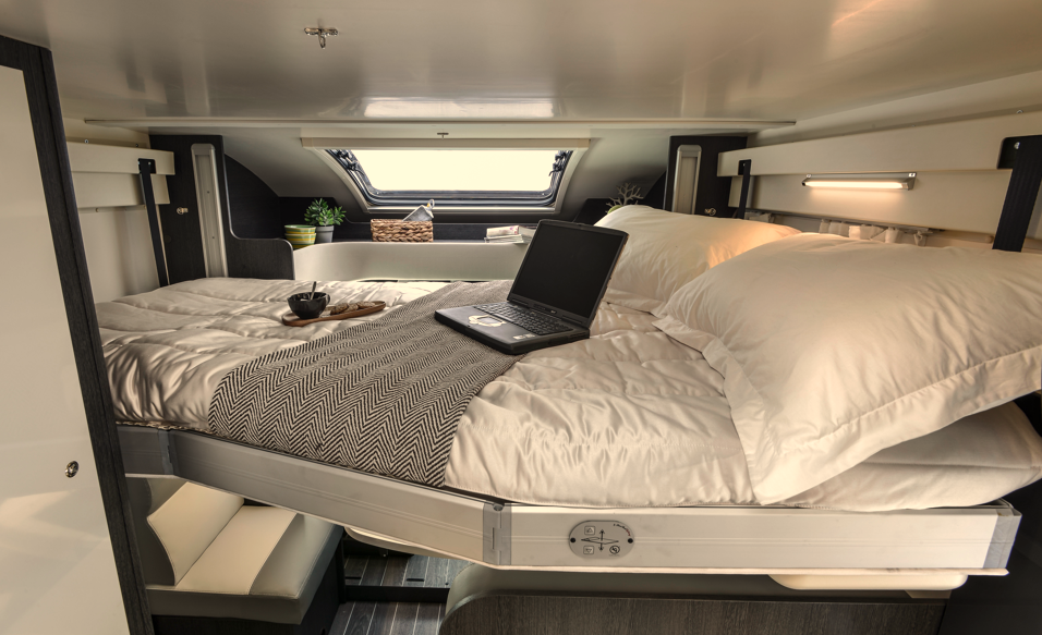 How to Use Your Motorhome's Electric Drop-Down Bed